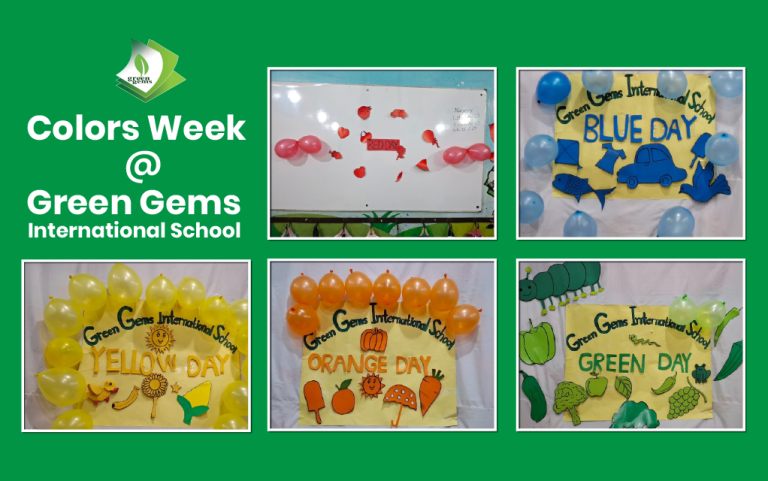 Colors Week at GGIS (Session: 2025-26) - Green Gems International School